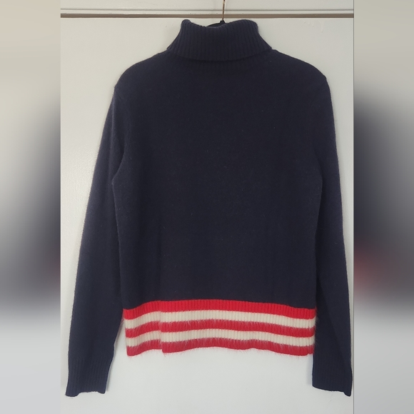 Tommy Hilfiger | Sweaters | Tommy Hilfiger Wool And Cashmere Star Turtle Neck Womans Size Xl ...
